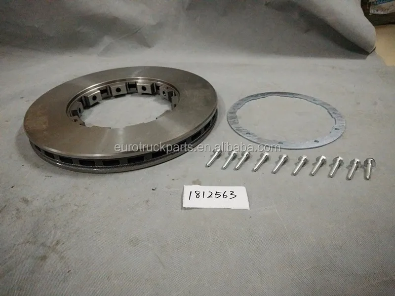 重型欧洲卡车汽车备件原始设备制造商1640561 1812563卡车1387439制动盘 - Buy 制动盘,盘式制动器,卡车刹车盘 ...