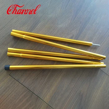 Locking Telescopic Tube / Telescopic Pole With Spring Button Lock - Buy ...