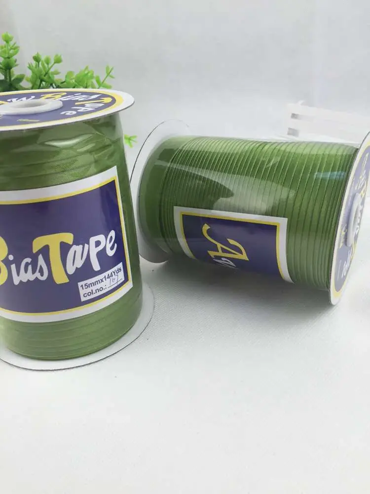 120yds 144yds Aw Bias Tape Polyester Satin Single Folded Bias Binding ...