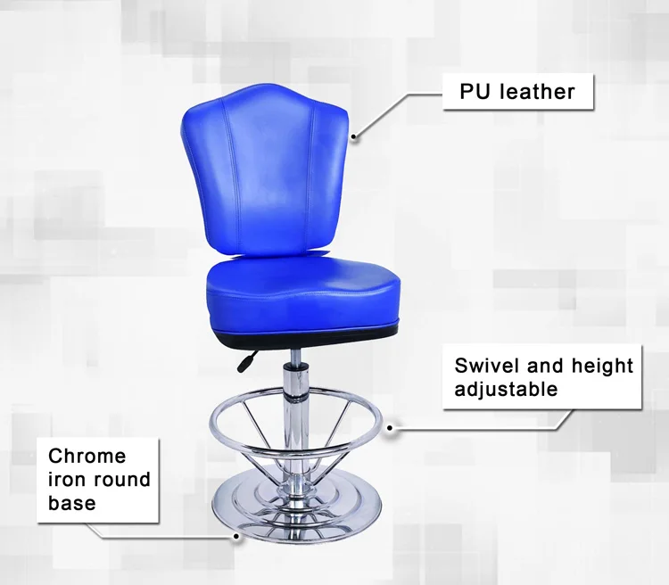 Top High Quality New Model Poker Chair Casino Seating With Adjustable ...