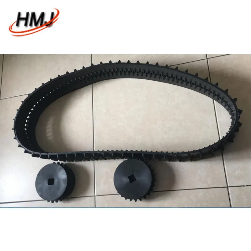 Small Robot Chassis Rubber Tracks - Agriculture Solutions