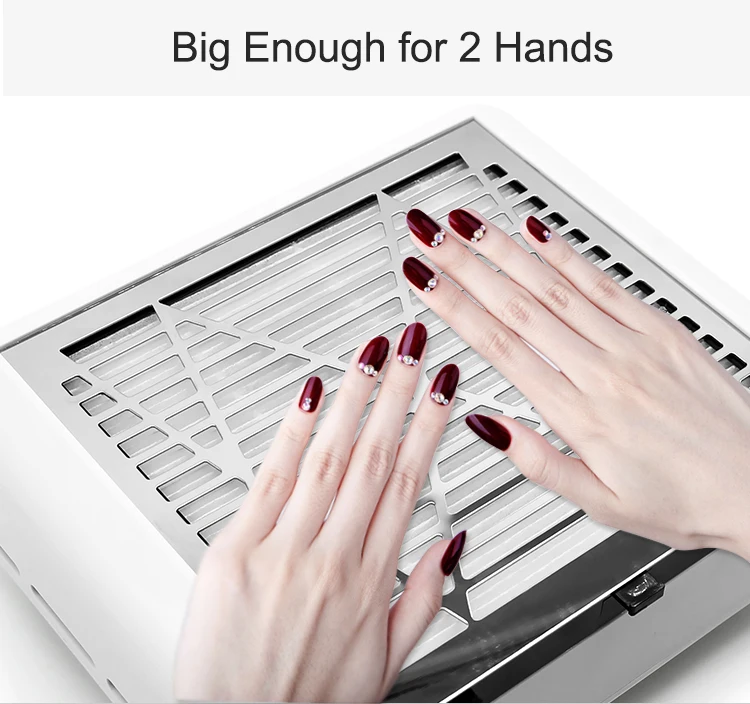 4500RPM Powerful Electric Nail Dust Extractor for Manicure Cleaner ...