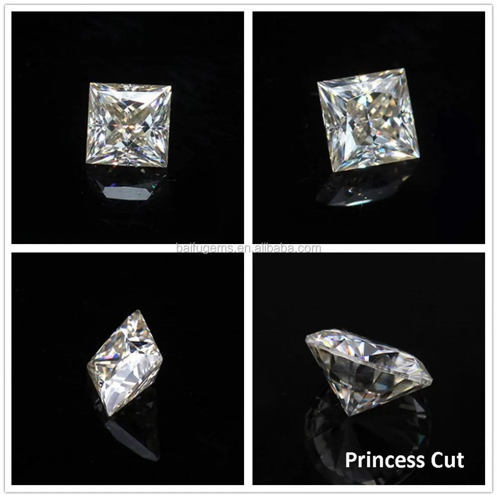 High Reliable Real Diamond Luster 7 Ct 10x12mm Polished Lab Grown ...