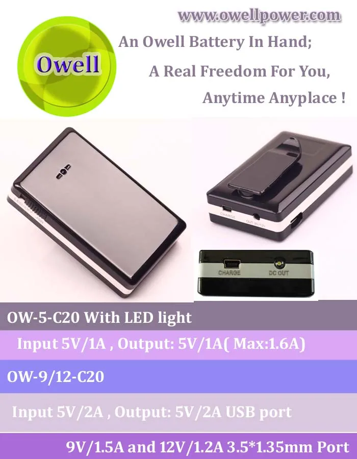 High Quality 5400mah 5v Li-ion Battery Pack - Buy 5v Li-ion Battery ...