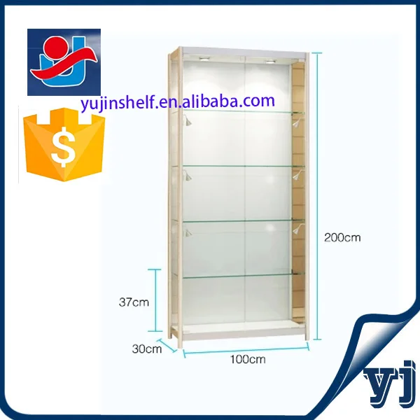 Used Full Vision Glass Display Case - Durable & Versatile