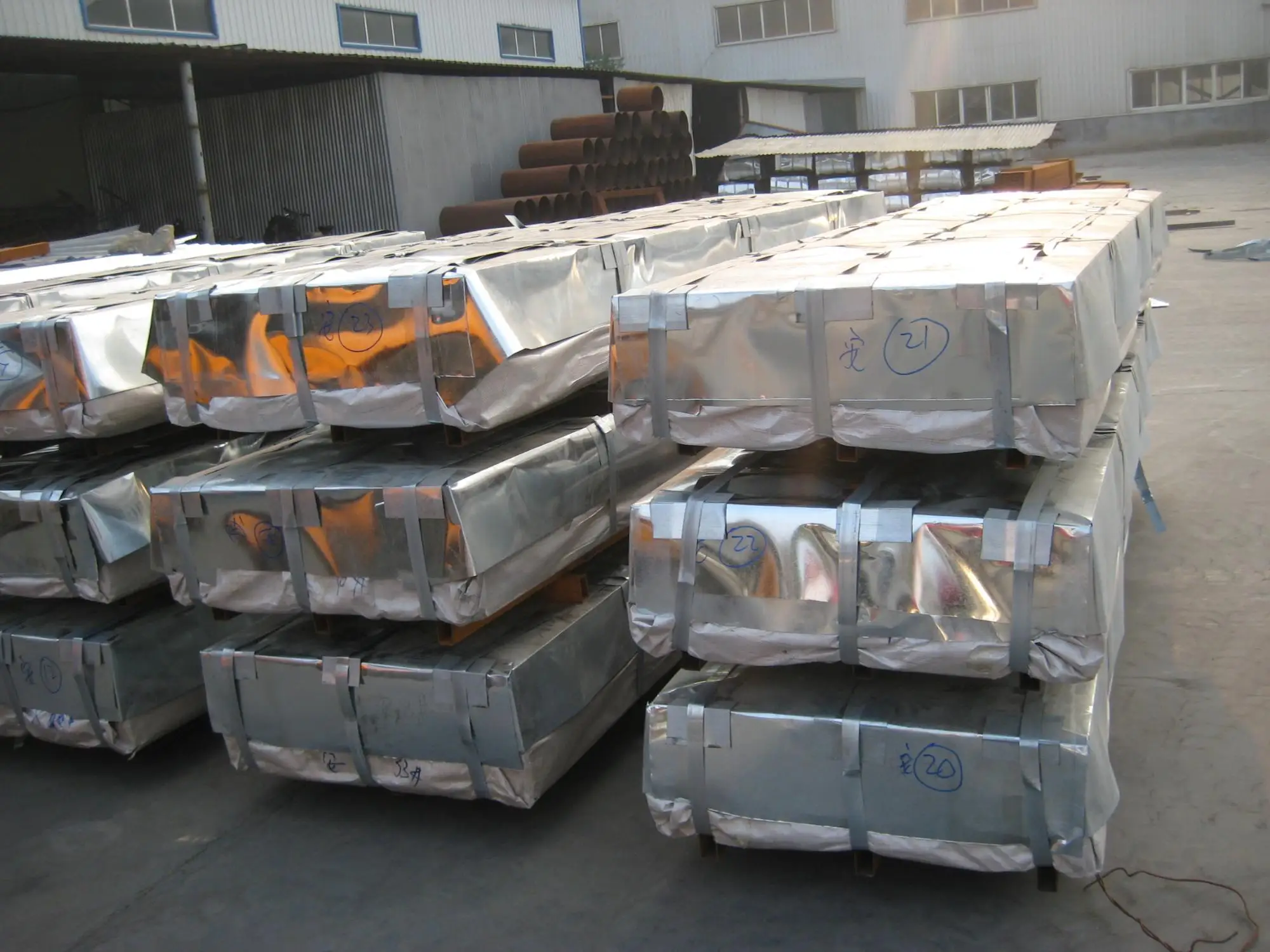 Tole Zinc Galvanized Corrugated Roof Iron Sheets - Guangzhou