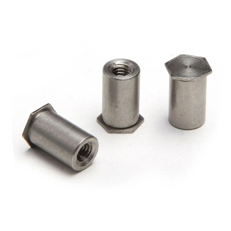 M3 M4 M5 M6 M8 Stainless Steel Hex Head Self Clinching Standoff