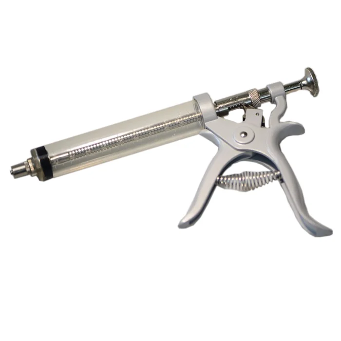 50ml Continuous Syringe Veterinary Gun Automatic Vaccine Syringe - Buy ...