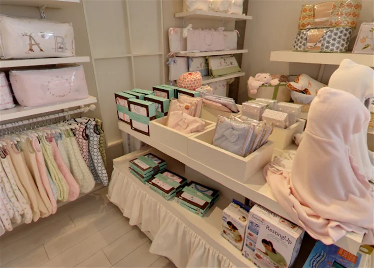 Baby Clothes Shop Display Stand Furniture in Children's Stores Clothes ...