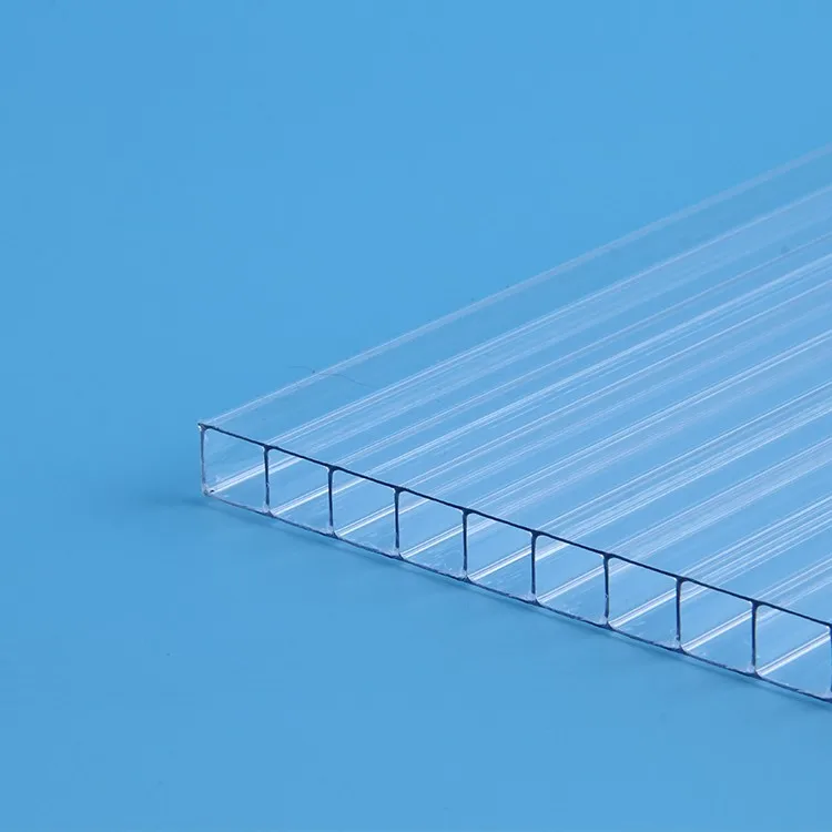 Jiaisda High Quality 8mm 10mm Clear Twin-wall Hollow Polycarbonate ...