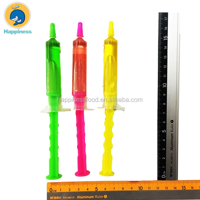 Injection Syringe Toy With Fruity Jam Jelly Liquid Candy - Buy Liquid ...