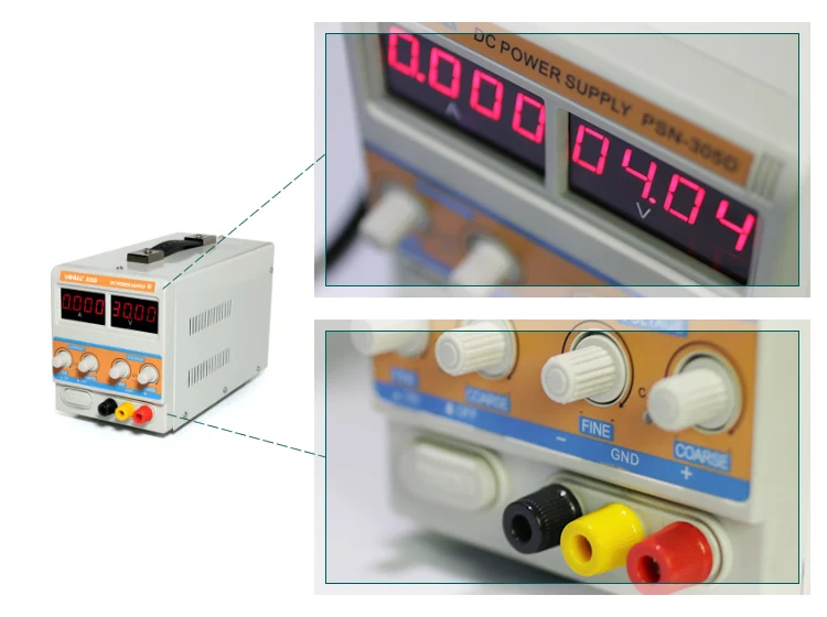YIHUA 305D III 30V 5A Variable Adjustable Voltage DC Power Supply