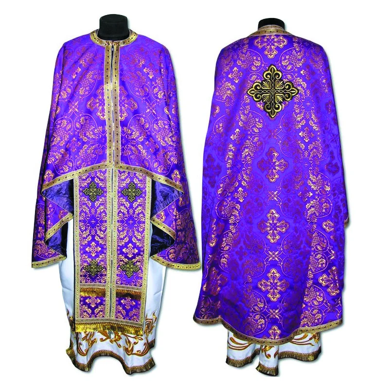 OEM Manufacturer Orthodox Vestments Red Church Vestment