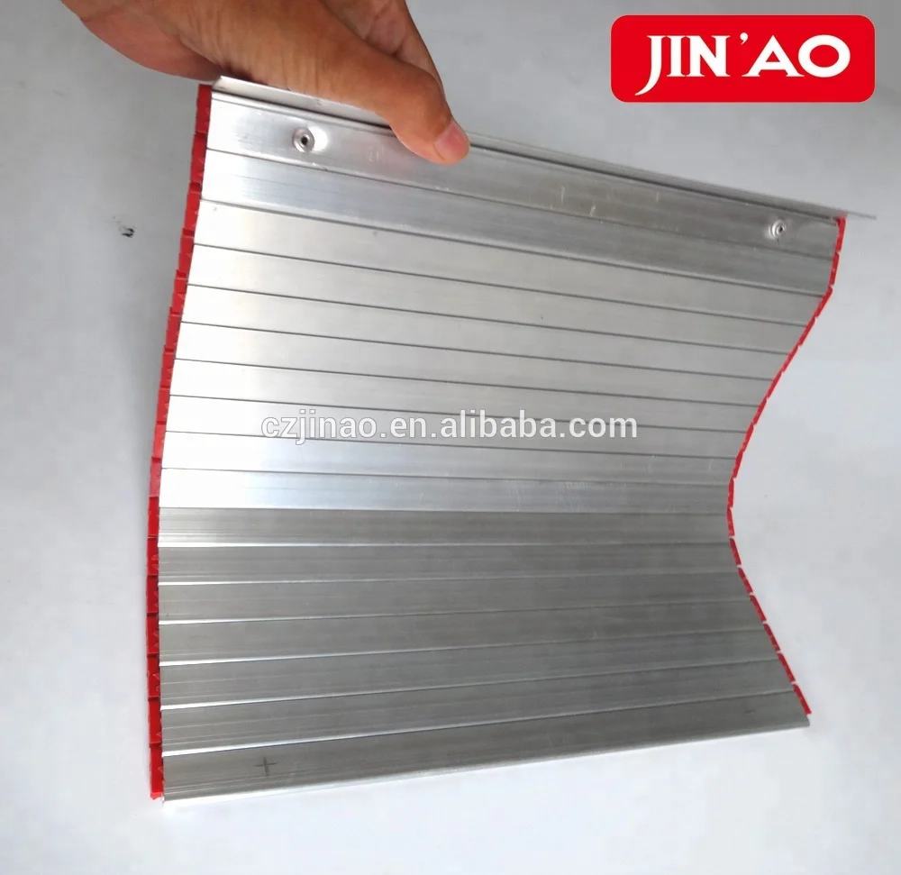 Flexible Aluminum Protecting Rolling Curtain Bellows Cover