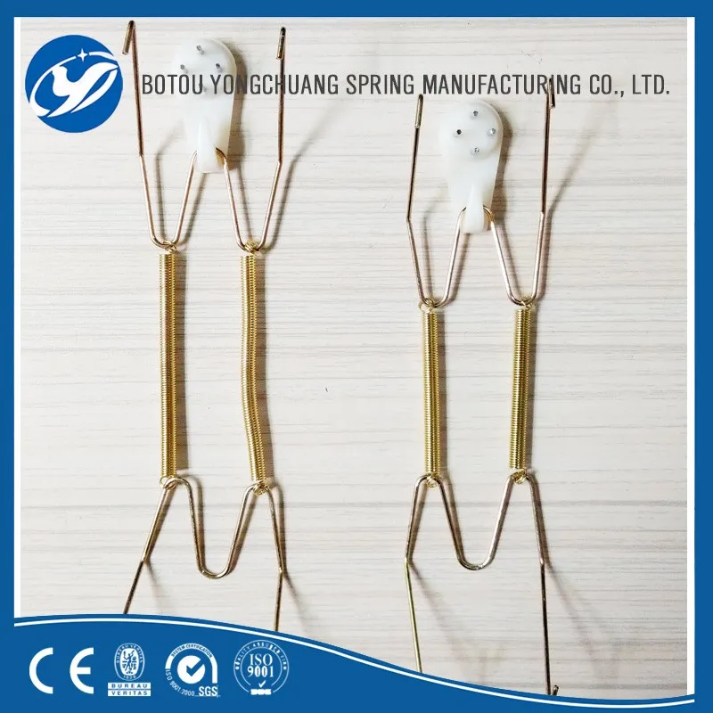 Wire Spring Plate Display Hanger/Adjustable Spring Platehanger holder ...