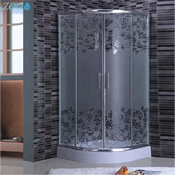 Frosted Tempered Glass Shower Enclosure Cubicle In Dubai - Buy Plastic ...