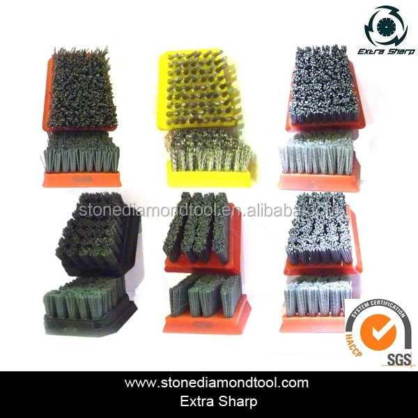 4 Inch Round Stone Diamond Brush With Diamond Filament - Buy Stone ...