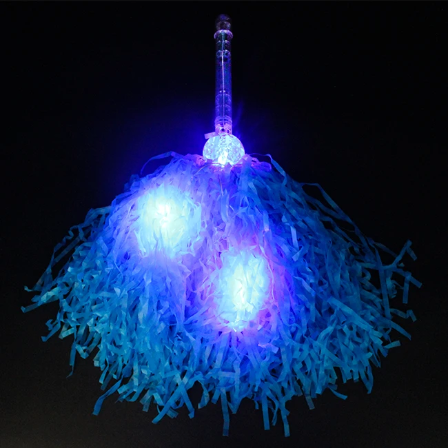 Hot Sale Led Flashing Cheering Pom Poms For Students - Buy Cheering Pom ...