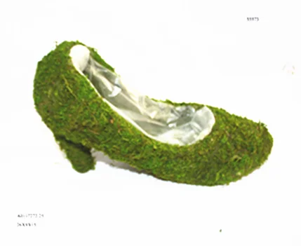 Moss High-Heeled Shoes Planter - Unique Decorative Piece