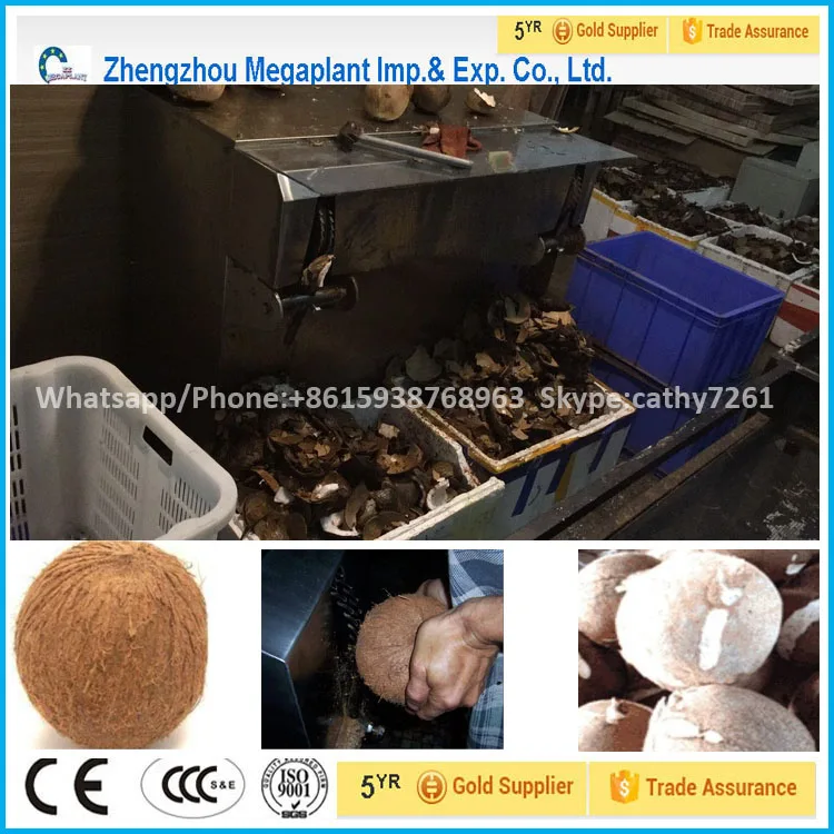 Efficient Coconut Peeling Machine - High Productivity