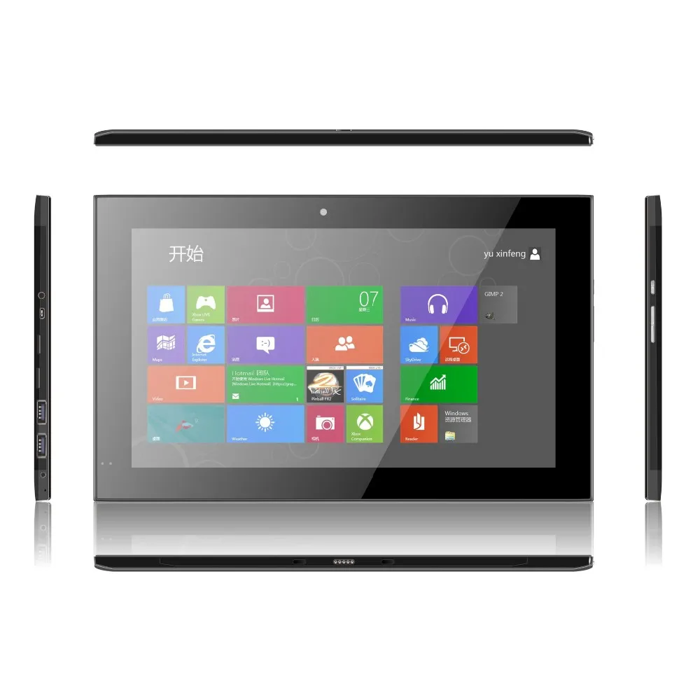 11.6 Inch Cube Iwork1X Tablet PC Win 10 OS 1920*1080 P Intel Atom X5 ...