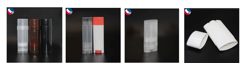 Eco Friendly Containers Refillable 90ml Flat Oval Stick Shape Deodorant ...