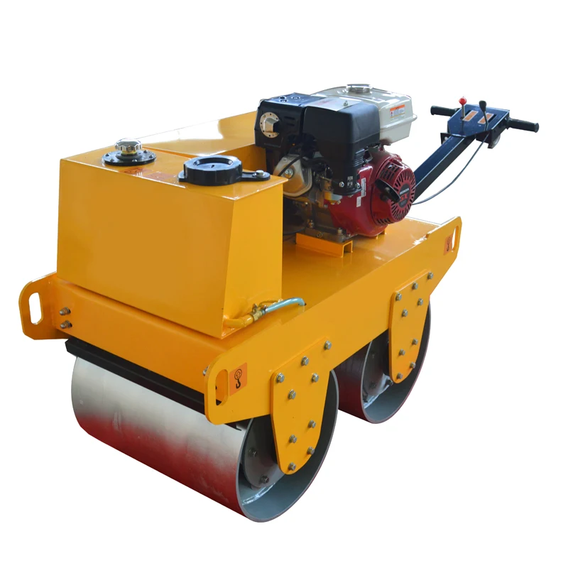 Water Cooled Double Drum Asphalt Road Roller - High-top
