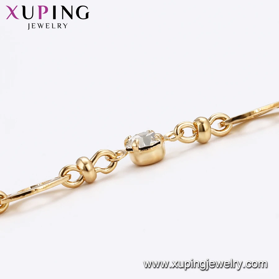 75176 Xuping Graceful 18k Gold Bracelet Eco-friendly Gold Jewellery ...