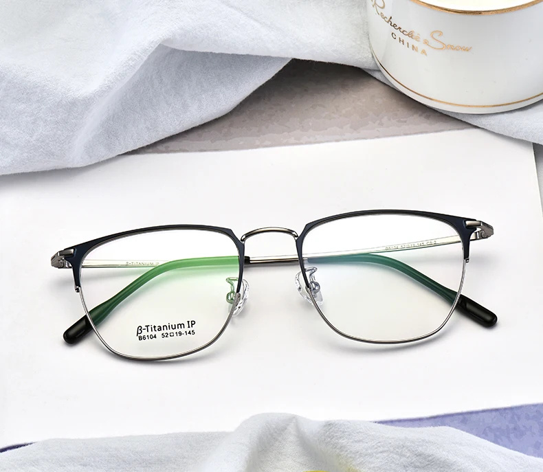 2019 Trendy Optical Frame Titanium Temple Eyewear Ready Stock ...