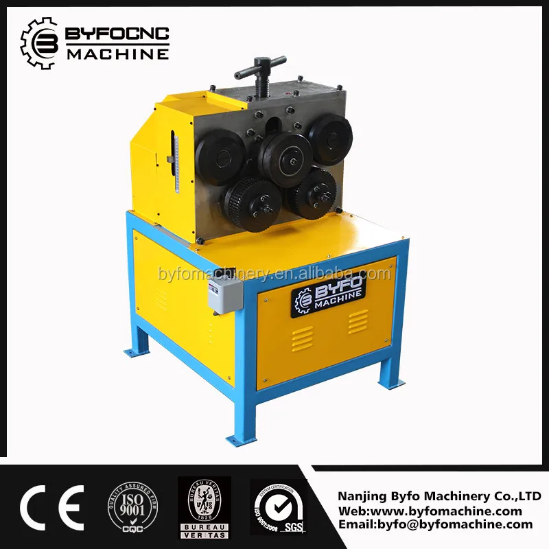 Angle Iron Roll Benders,Round Section Bar Bending Machine,Angle Round ...