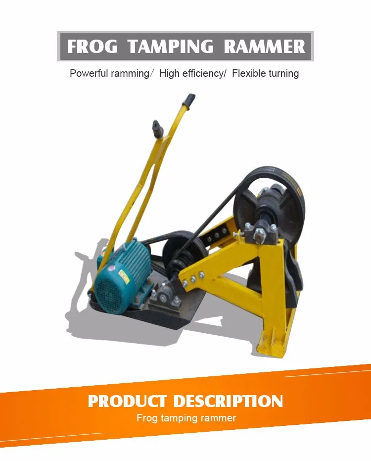 Frog Type Tamping Rammer Machine - Buy Tamping Rammer Machine,Frog ...