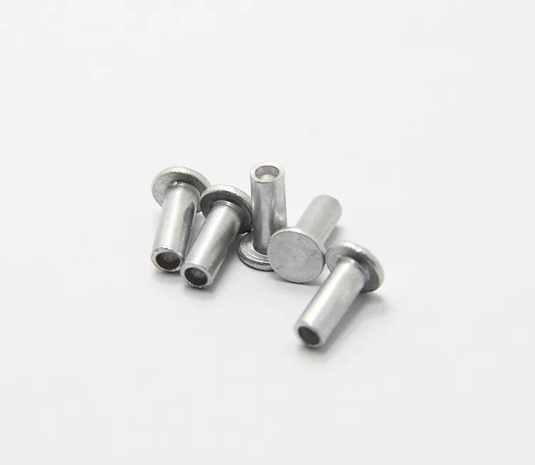 Brake Lining Rivets - DIN 7338B Aluminum Semitubular