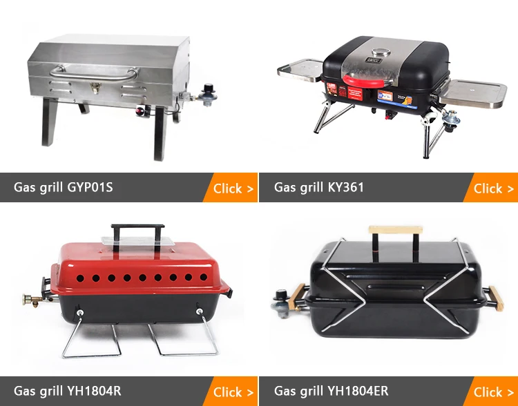 Outdoor Camping Bbq Tabletop Gas Propane Grill Heritage Portable ...