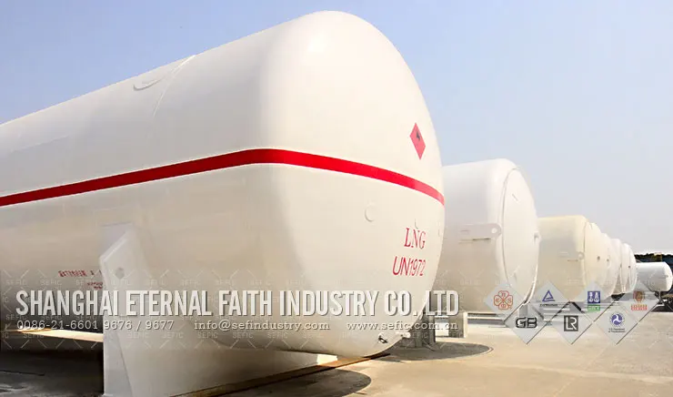 20ft LNG ISO Tank Container - High Capacity & Reliable Storage