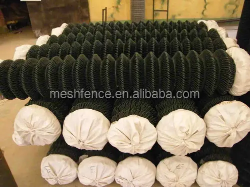1.8m High Black Pvc Coated Residential Chain Wire Mesh Fencing - Buy ...