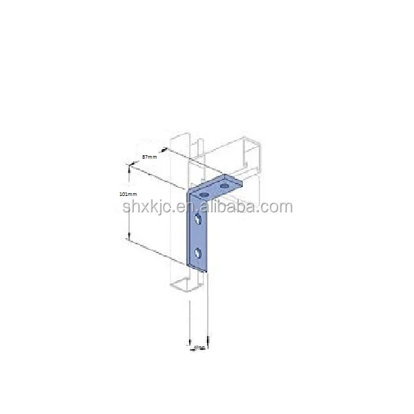 Unistrut Channel Corner Connecting Angle Bracket Uxcell 12 Piece ...