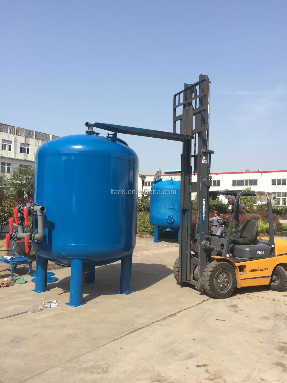 Stainless Steel Mechanical Filter With Quartz Sand Activated Carbon ...