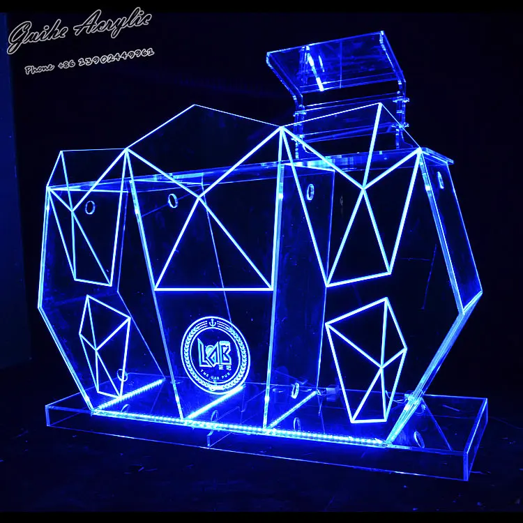 Guiheyun Elegant Cheap Acrylic Dj Bar Table Led Light Nightclub Dj ...