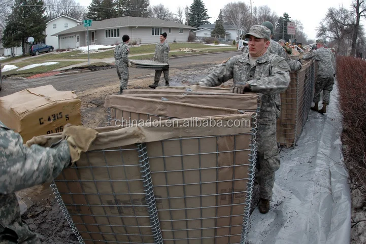 Factory Supply Mil3 Hesco Flood Barrier Mil 7 Hesco Barrier Hesco ...