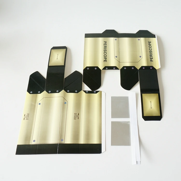 Folding Cardboard Telescopic Periscope for Kids - DIY Fun