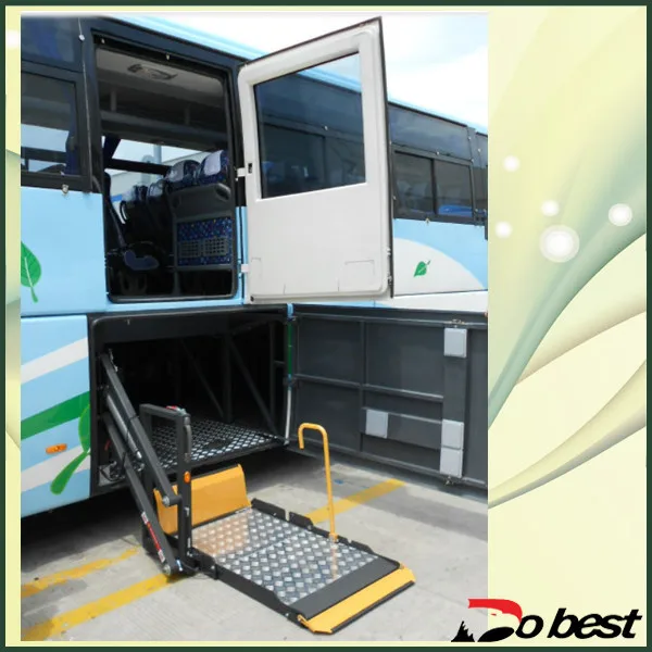 Hydraulic Rotatable Wheelchair Lift for Tourist Bus| Alibaba.com