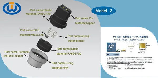 Wintom Coolant Temperature Sensor Of Spare Parts 004 153 4328 - Buy ...