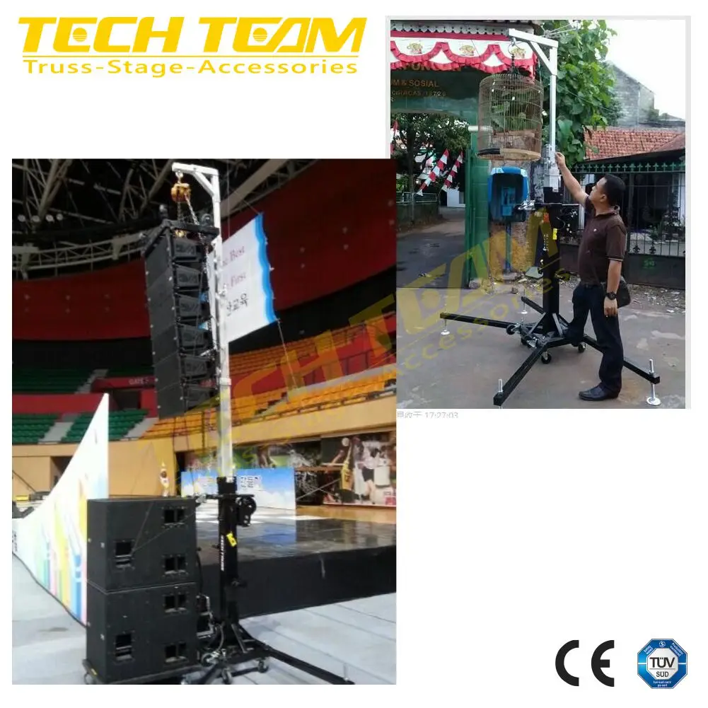 MT-650S Heavy Duty Stand Line Array Speaker Lifting Tower