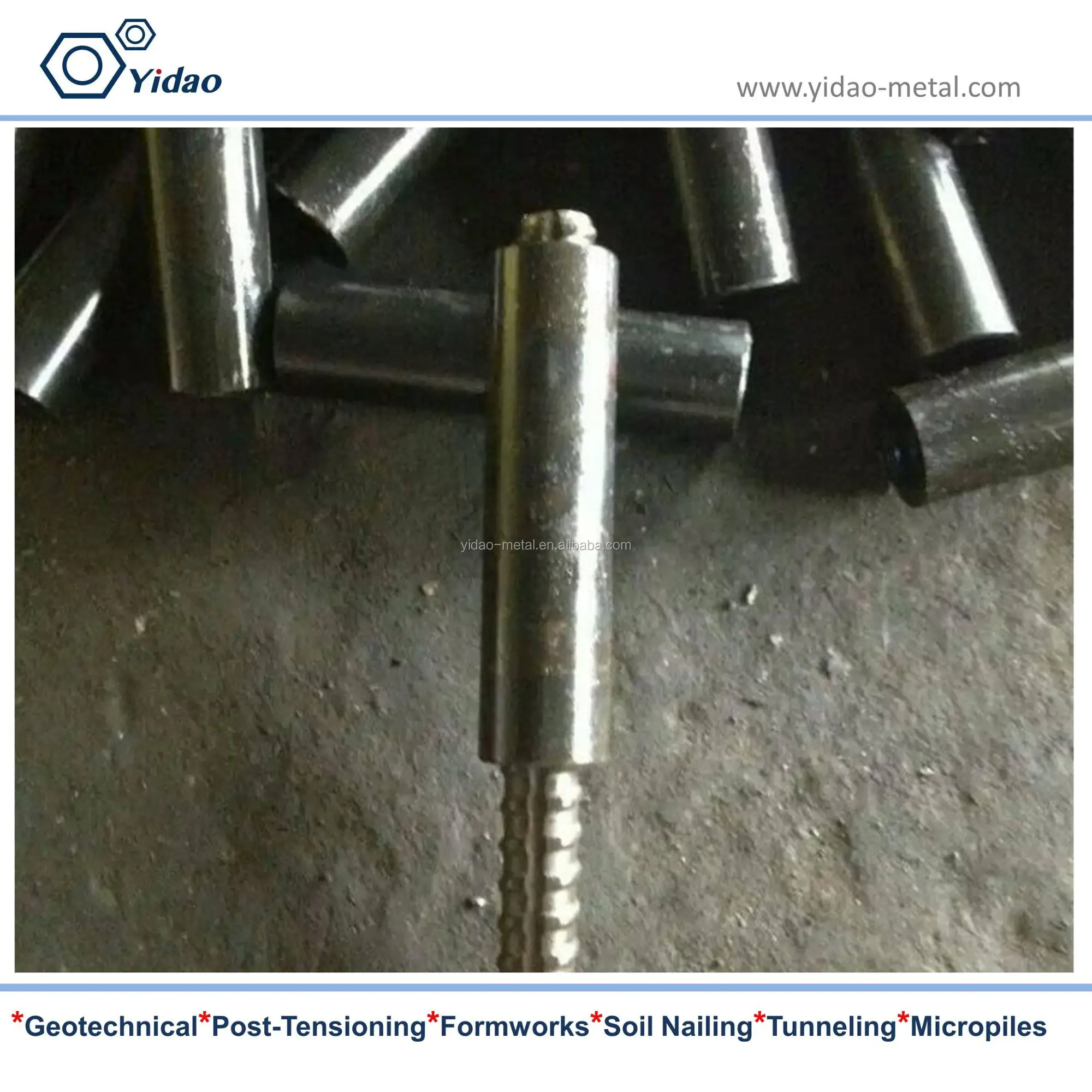 High Strength Prestressed Concrete Steel Bar With Accessories - Buy ...