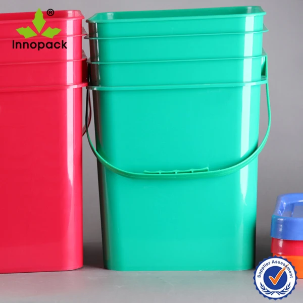 20l Square Resealable Plastic Container - Buy Resealable Plastic ...