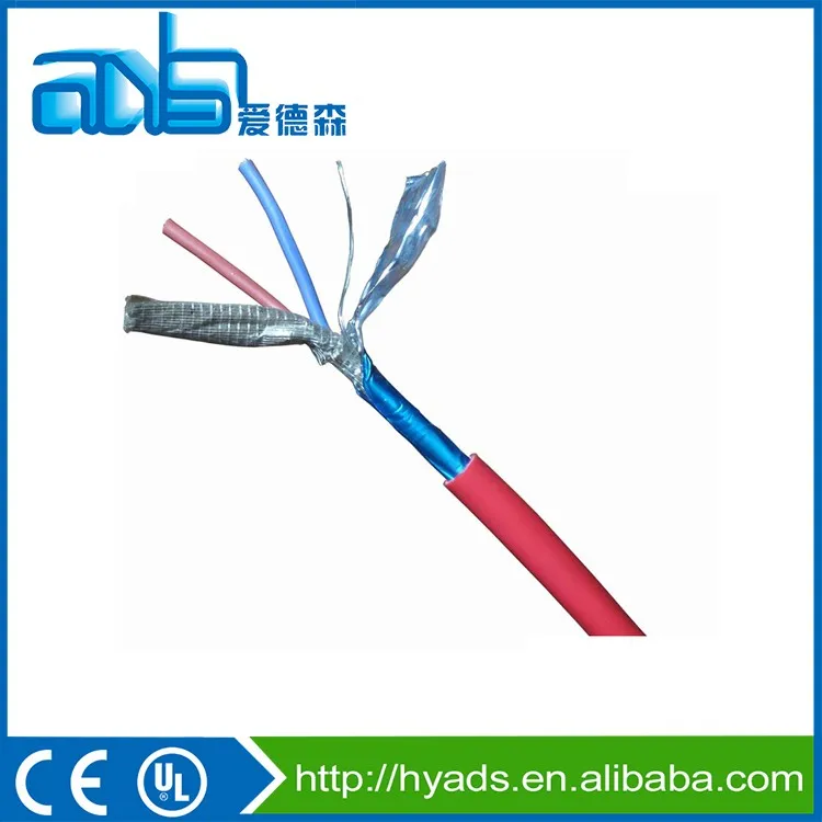 22 Gauge 2-conductor Wire Cable Pvc Jacket Shielded Copper Wire Flame ...