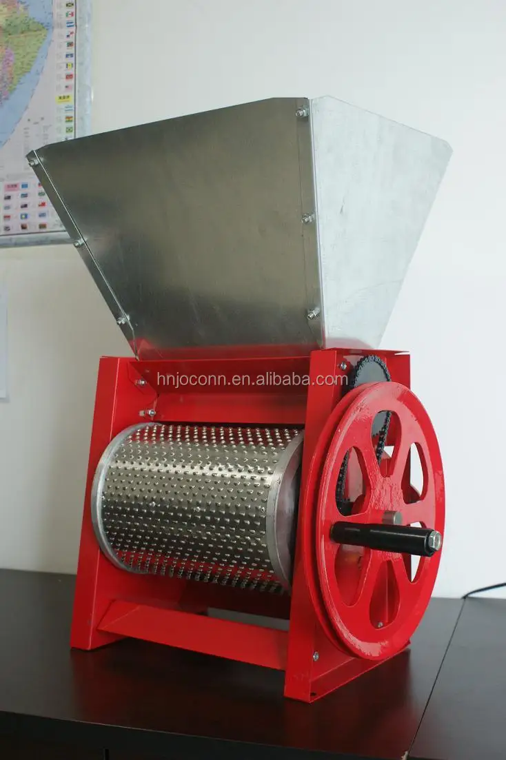 Adjustable Cherry Coffee Depulper / Stainless Coffee Pulping Machine ...