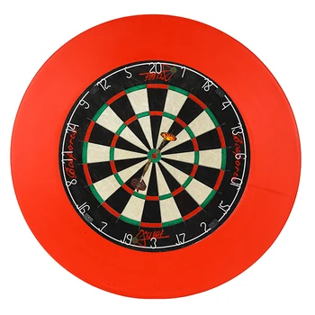 Blade/round/triangle Sisal Fiber Bristle Dart Board With Dart Surround ...