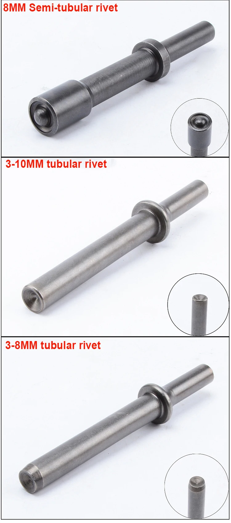High Quality Semi Tubular Rivet Riveting Gun Pneumatic - Buy Riveting ...
