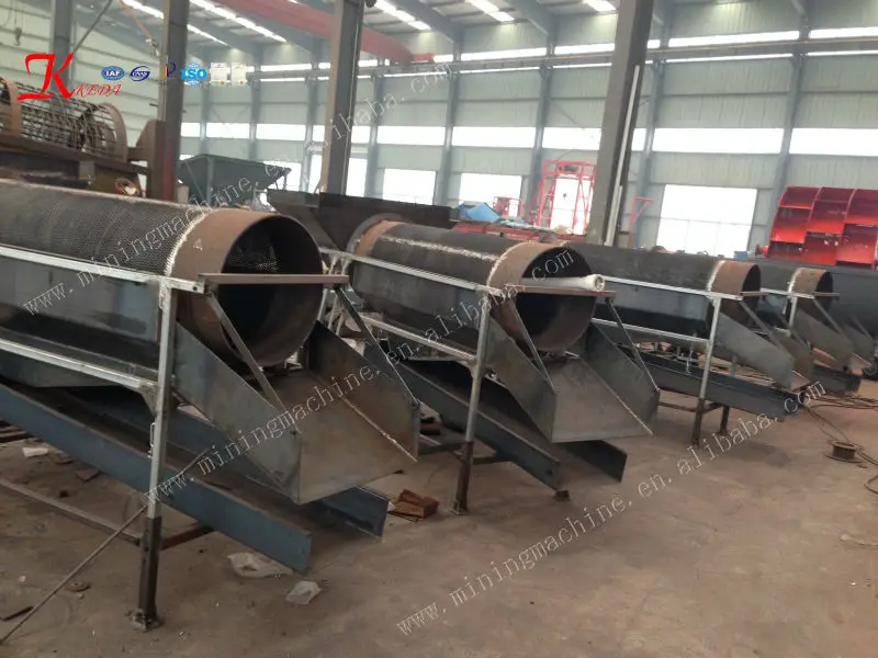 Mini Gold Trommel for Placer Gold Recovery - Easy Movable